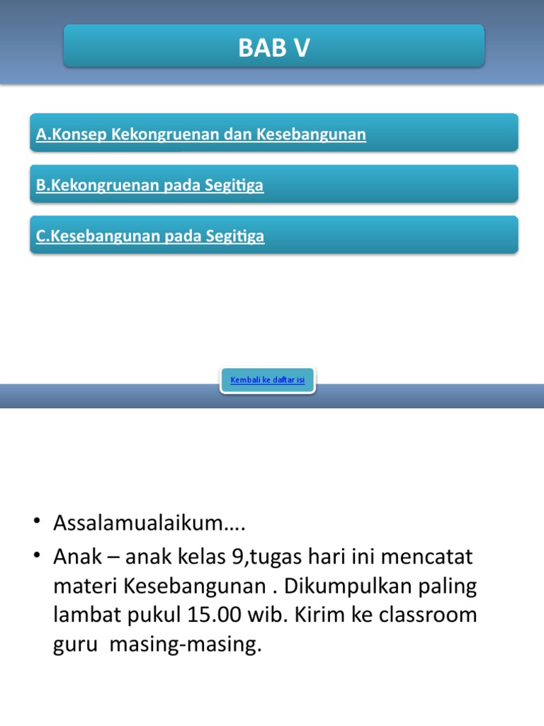 Tugas PPT Kesebangunan 9 | PDF | Seni & Disiplin Bahasa | Metode & Bahan Ajar