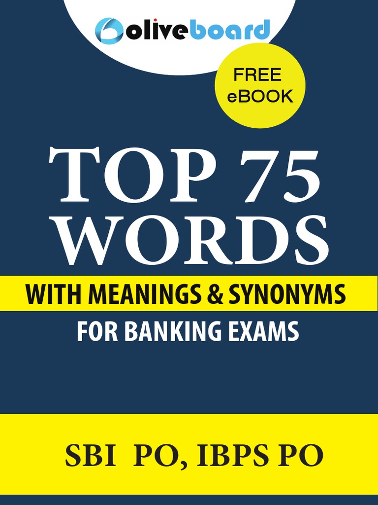 Top 40 Words and Meanings and Synonyms | PDF