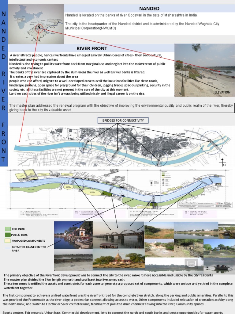 AD Case Study Nanded Riverfront | PDF | City | River