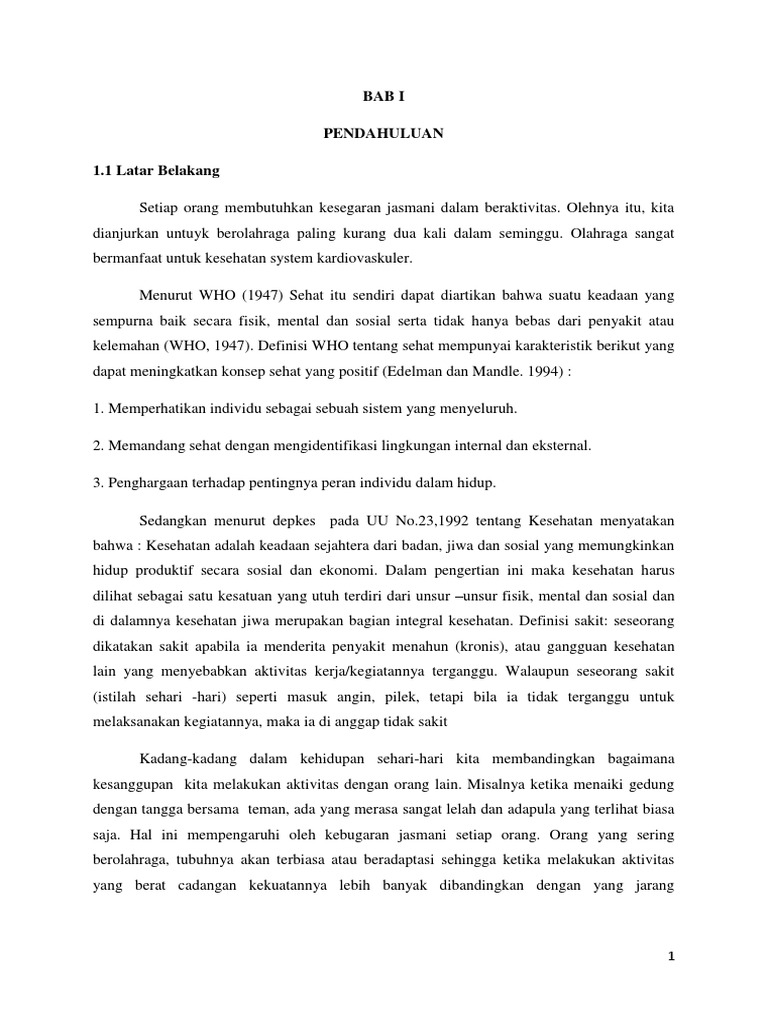 Laporan Praktikum Harvard Step Test | PDF