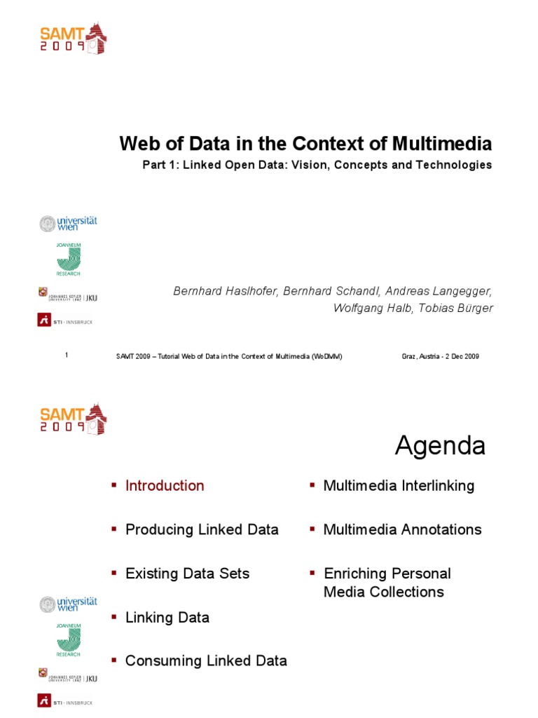 Web of Data Tutorial - Part 1 | PDF