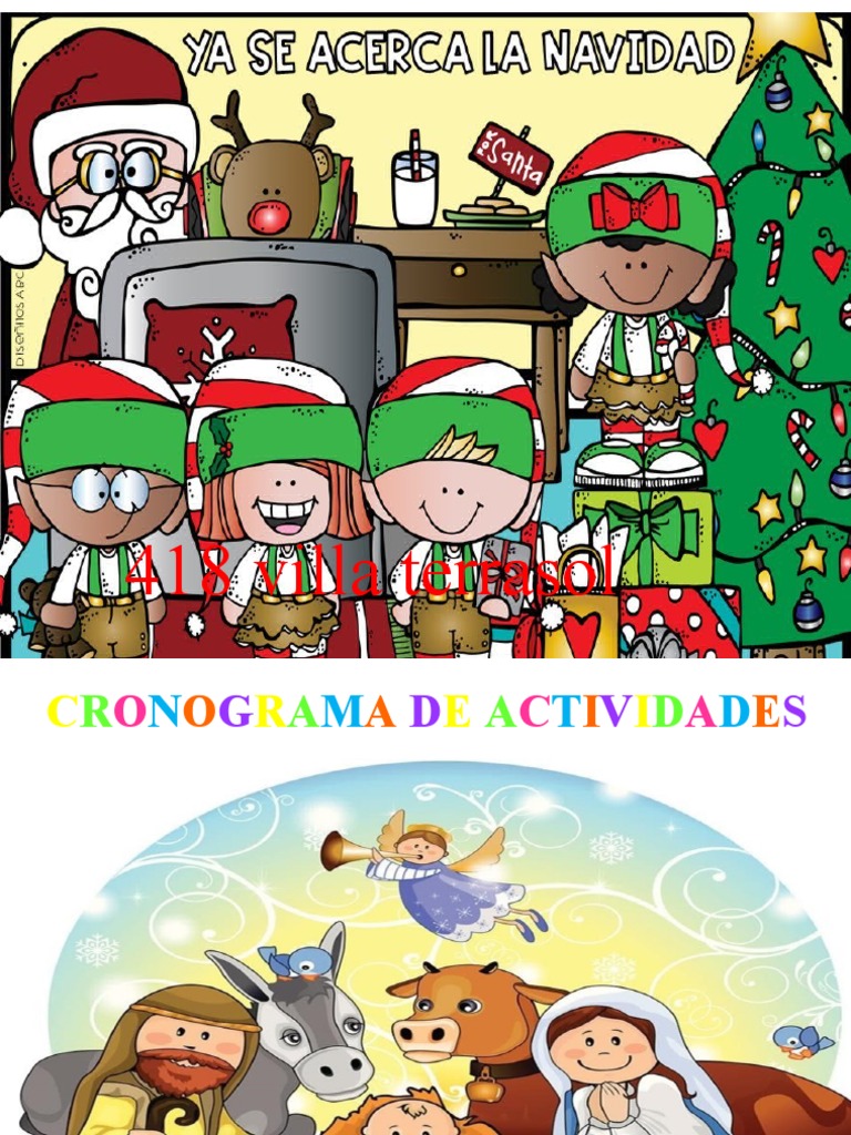 Se Acerca La Navidad Semana 4 Pdf Villancicos Navidad