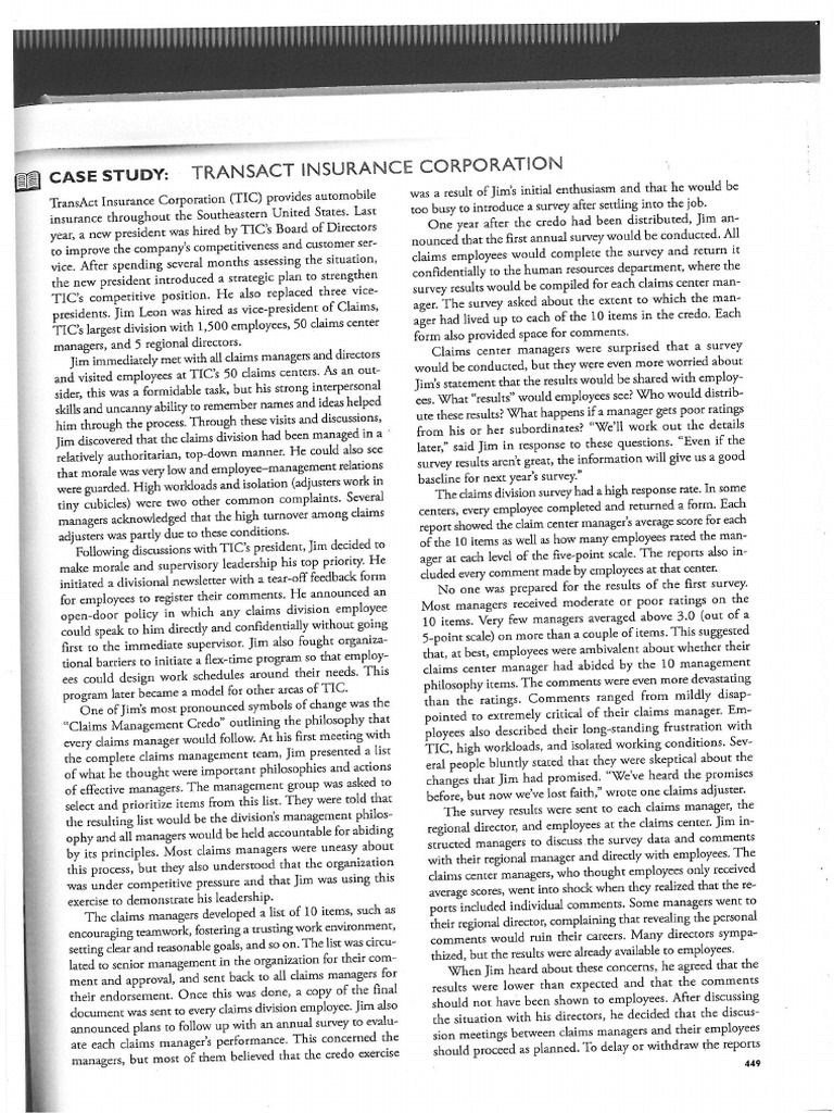 Transact Insurance Corporation | PDF