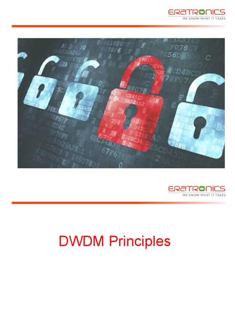 DWDM | PDF | Wavelength Division Multiplexing | Dispersion (Optics)
