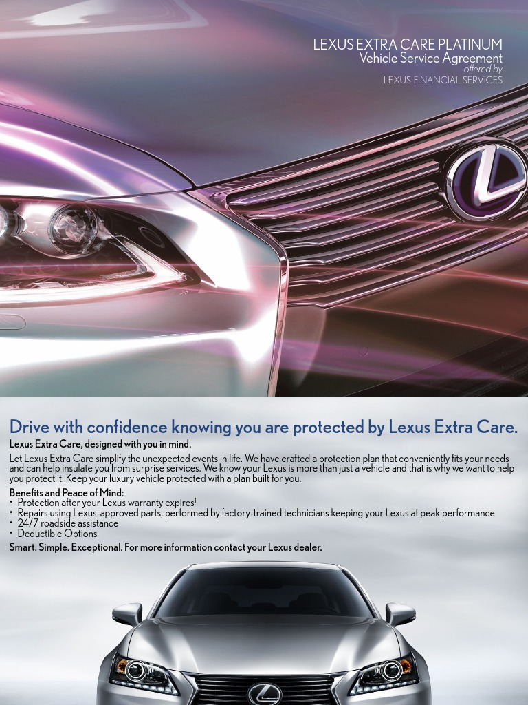 Lexus VSA Platinum Ebrochure | PDF