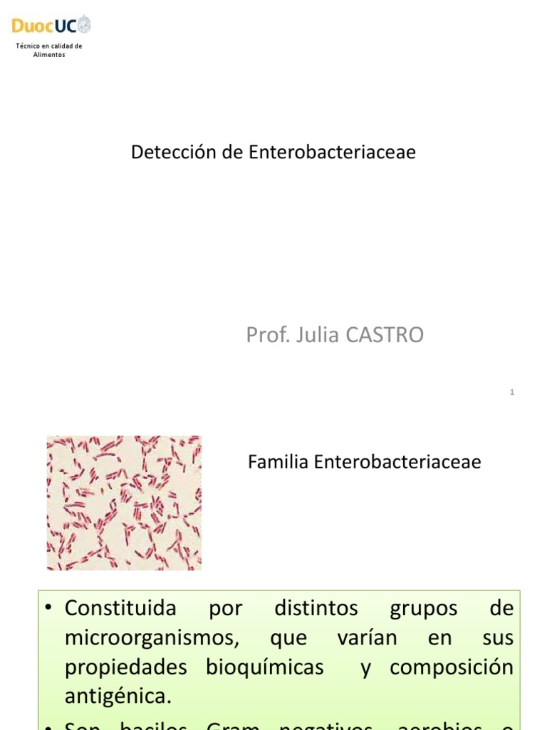 Detección y caracterización de bacterias de la familia ...