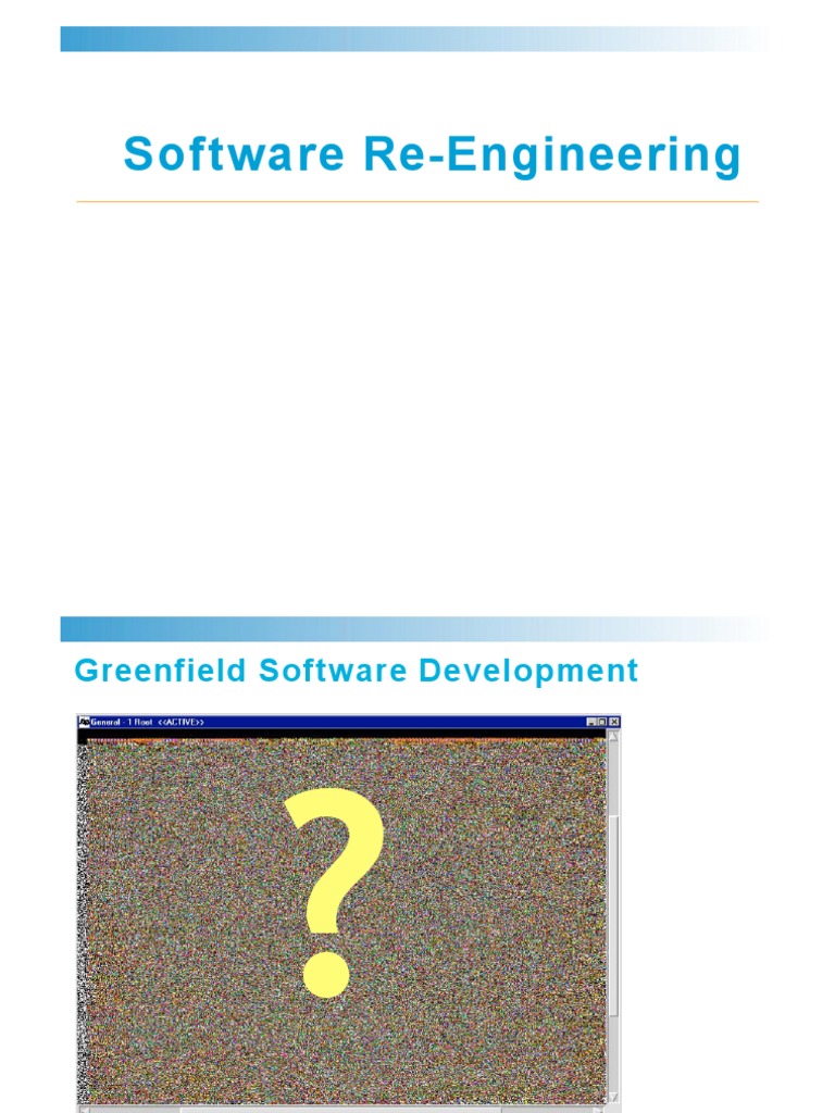 Software Reengineering Process Insights | PDF | Software Development | Software