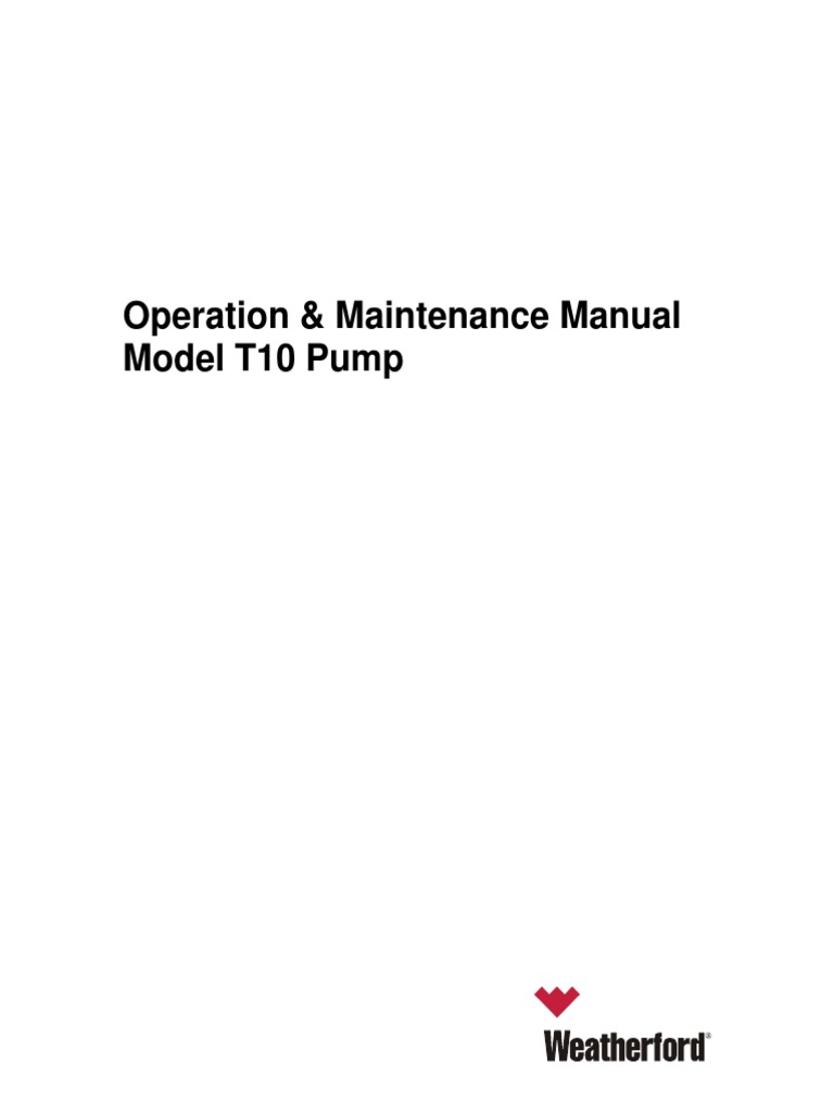 Triplex Pump t10 | PDF