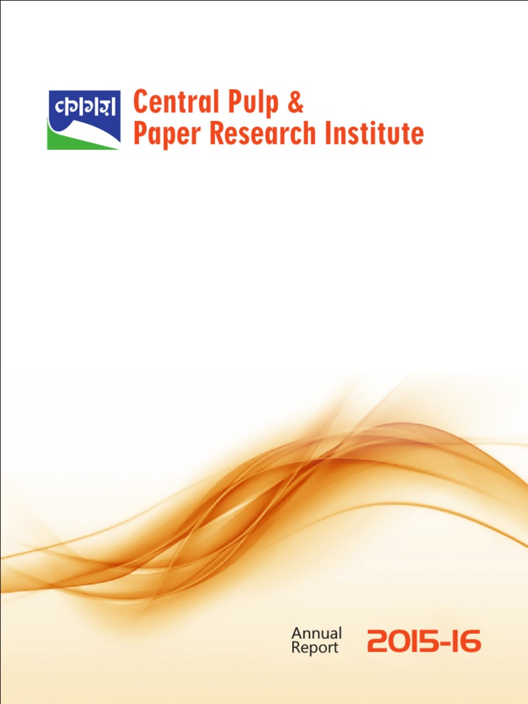 AnnualReport CPPRI 17march2017 | PDF | Paper | Paperboard