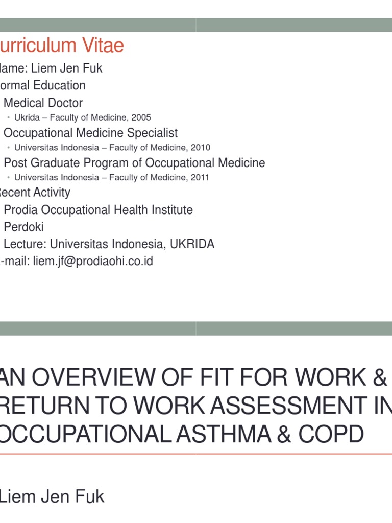 Dr. Liem - FTW - RTW Asma COPD - Liem 04032017 | PDF