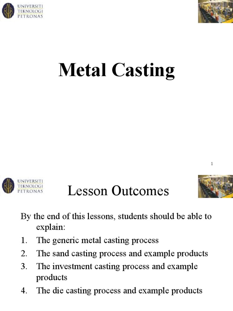 Metal Casting | PDF | Casting (Metalworking) | Casting