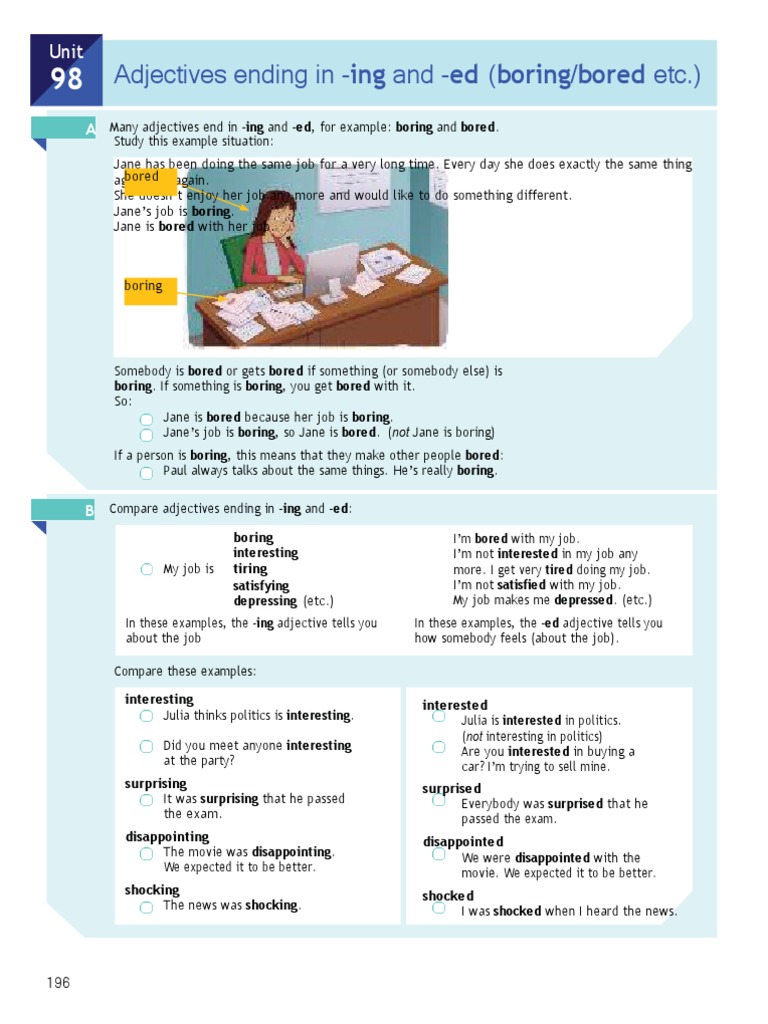 Adjective And Adverbs Pdf Adverb Adjective