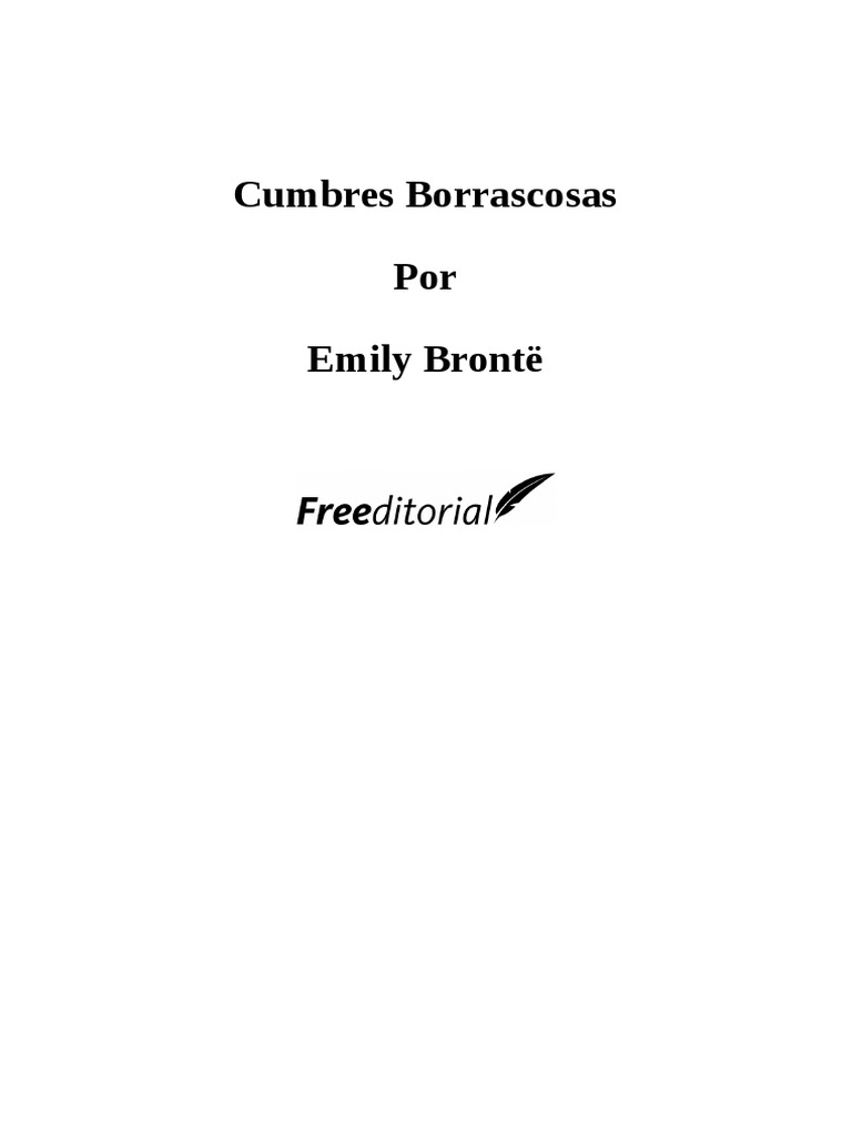 Cumbres Borrascosas | PDF