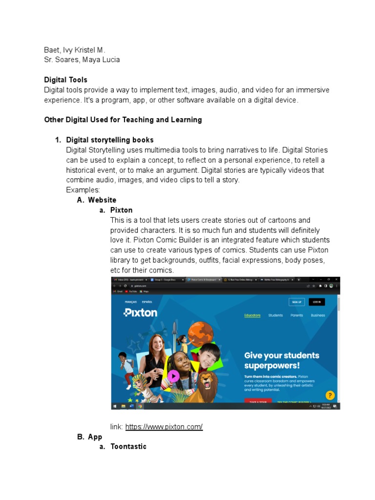 A Comprehensive Guide to Digital Tools for Teaching and Learning | PDF ...