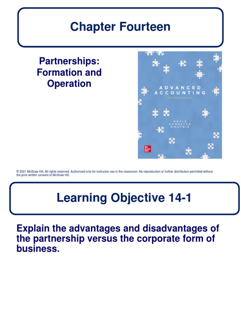Hoyle 14e Ch014 Accessible | PDF | Goodwill (Accounting) | Partnership