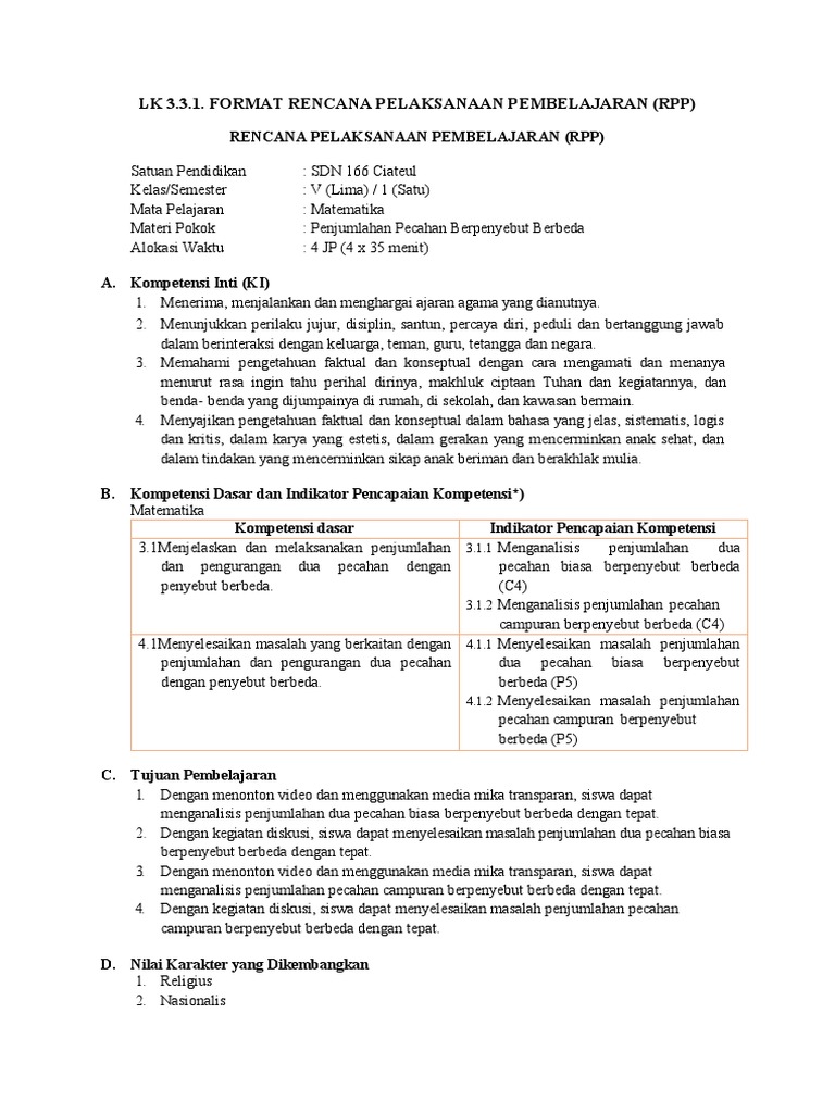PPL Perangkat Rencana Aksi 1-1 | PDF