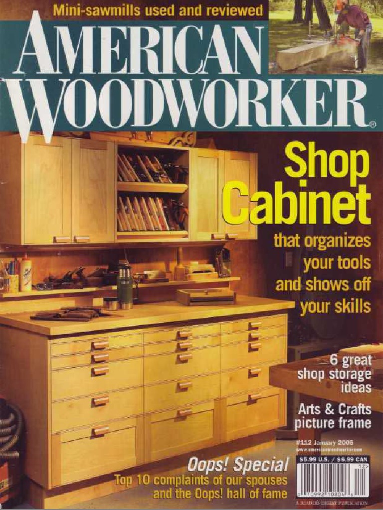 American Woodworker No 112 January 2005 | PDF | Abrasive | Grinding ...