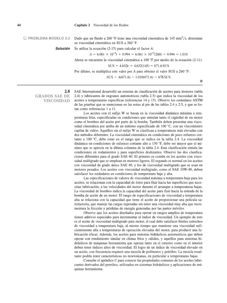 Grados SAE - ISO de Viscosidad | PDF