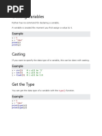 PPT | PDF | Python (Programming Language) | Data Type