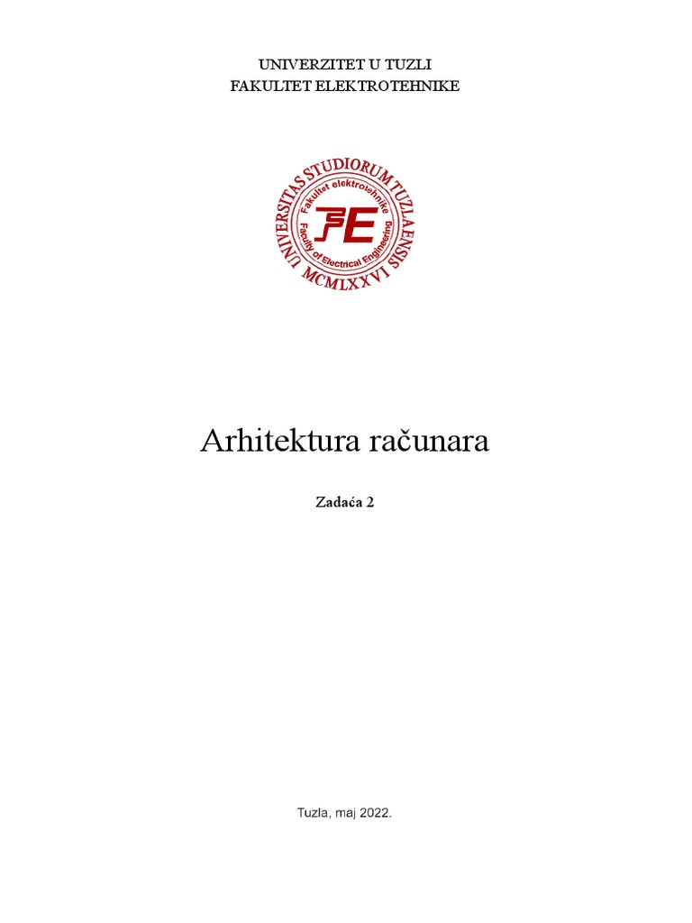 Zadaca 2 | PDF