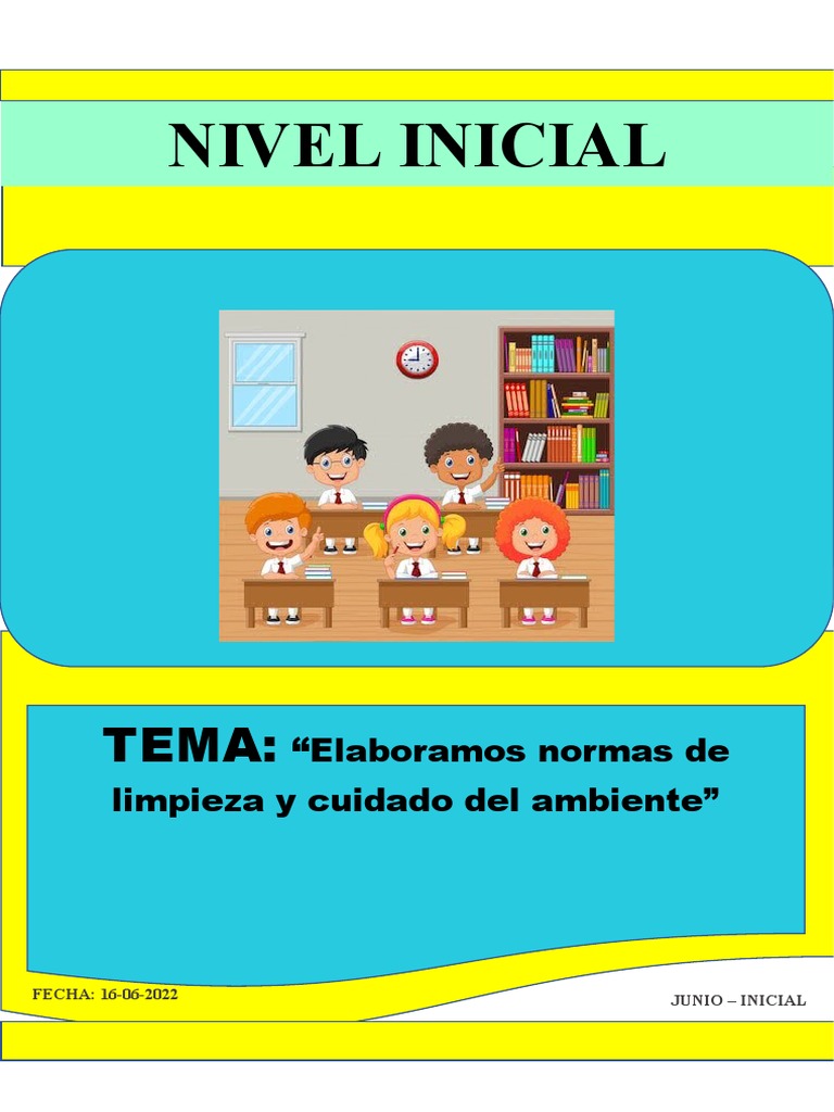 Sesion 09-16 de Junio-Inicial-1 | PDF