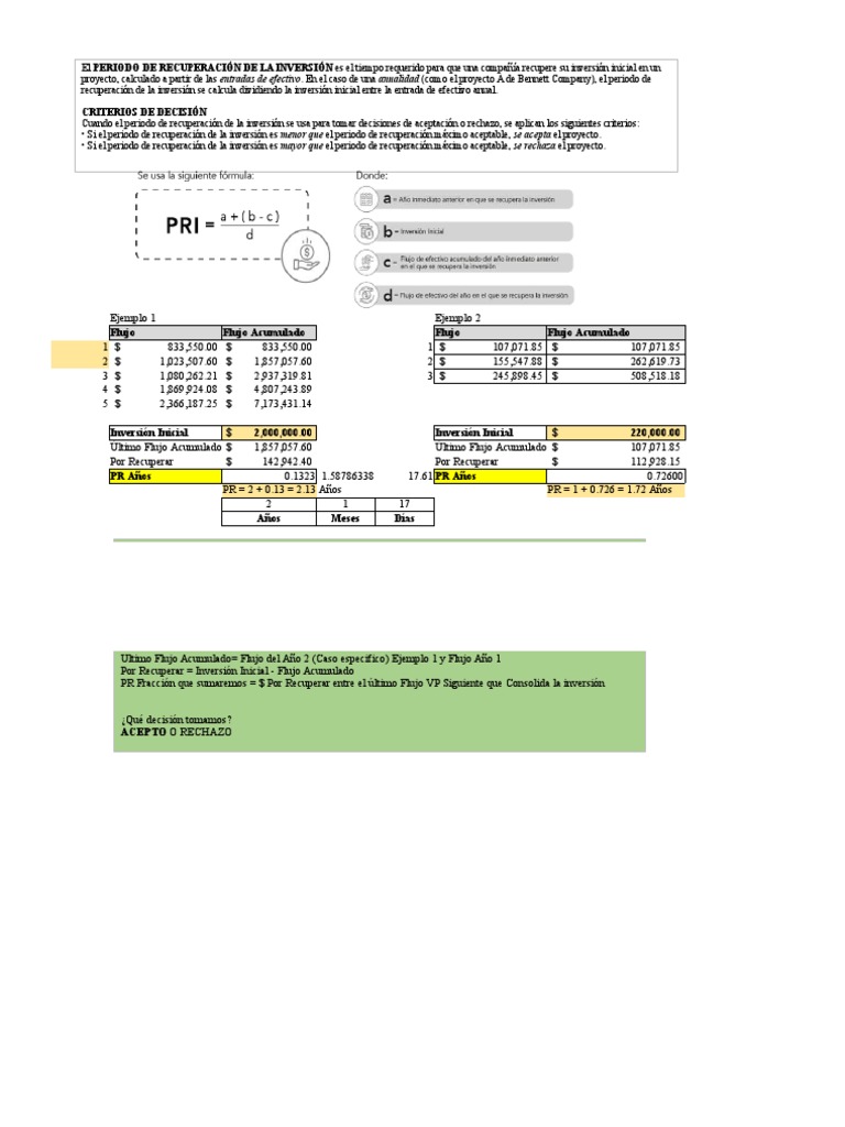 Ejercicios Practicos Sesion 4 Diplomado en Finanzas Actualizado 2022 | PDF | Tasa interna de ...