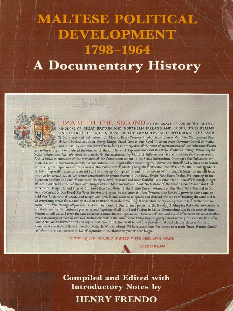 Maltese Political History 1798-1964 | PDF | Malta