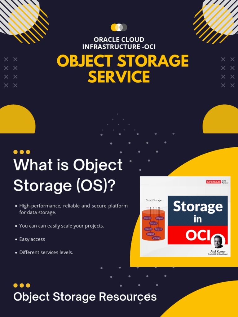 Oracle Cloud Storage | PDF