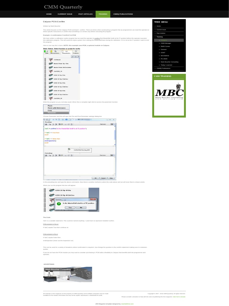Calypso 266 Calypso PCM Confirm | PDF | Software Engineering | Computing
