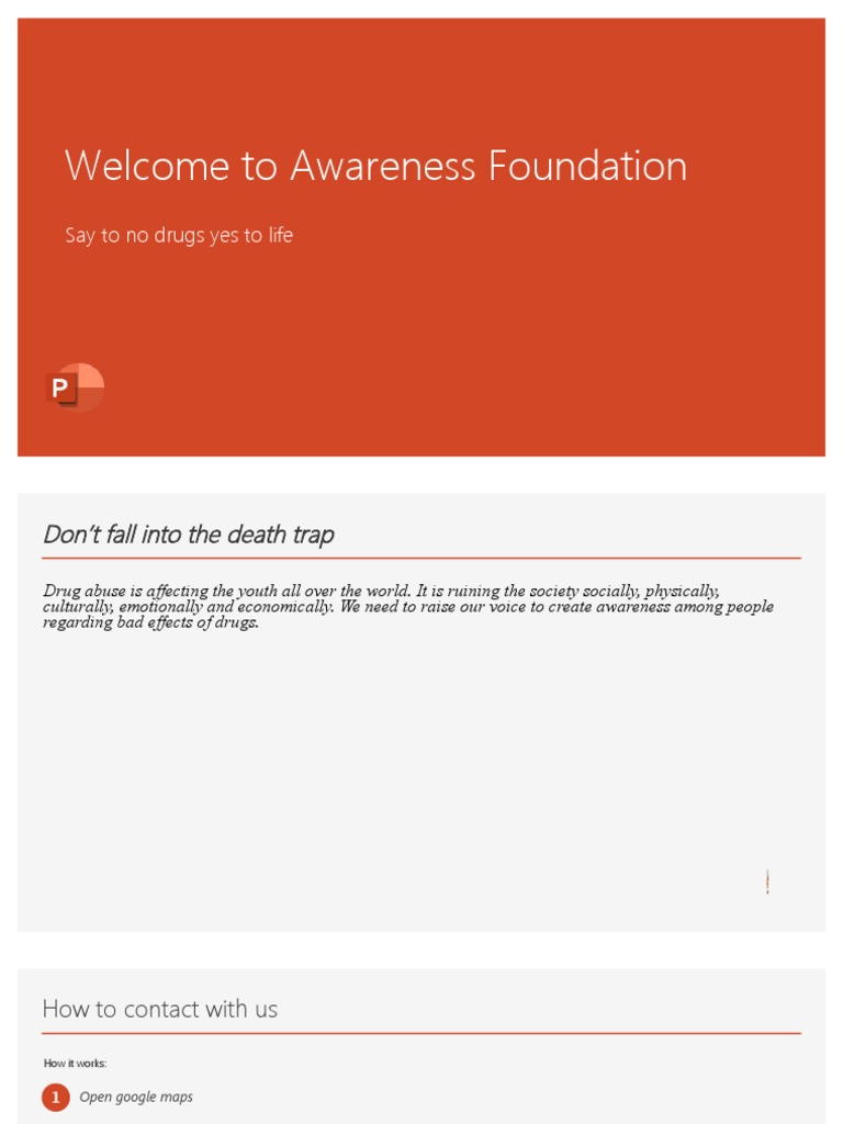 Welcome To Awareness Foundation 002 | PDF