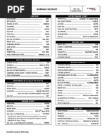 Normal Checklist Atr 72 600 | PDF | Aerospace | Aircraft