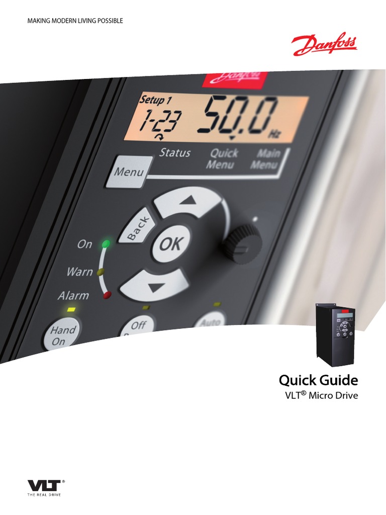 Danfoss - VLT FC51 - Manual de Operare QUICK | PDF