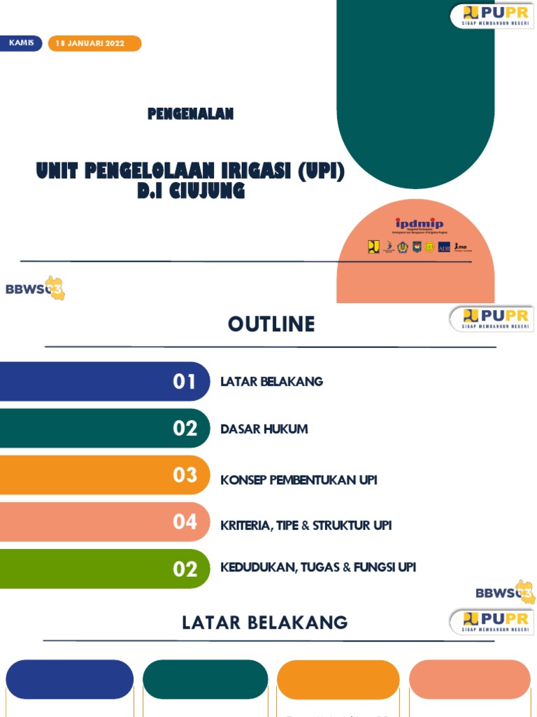 Paparan Pengenalan UPI PPK OP SDA I | PDF