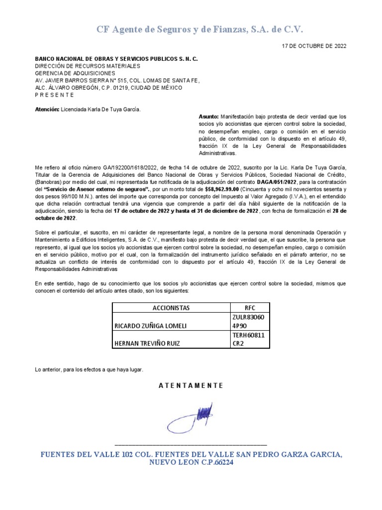 Documentos CF | PDF