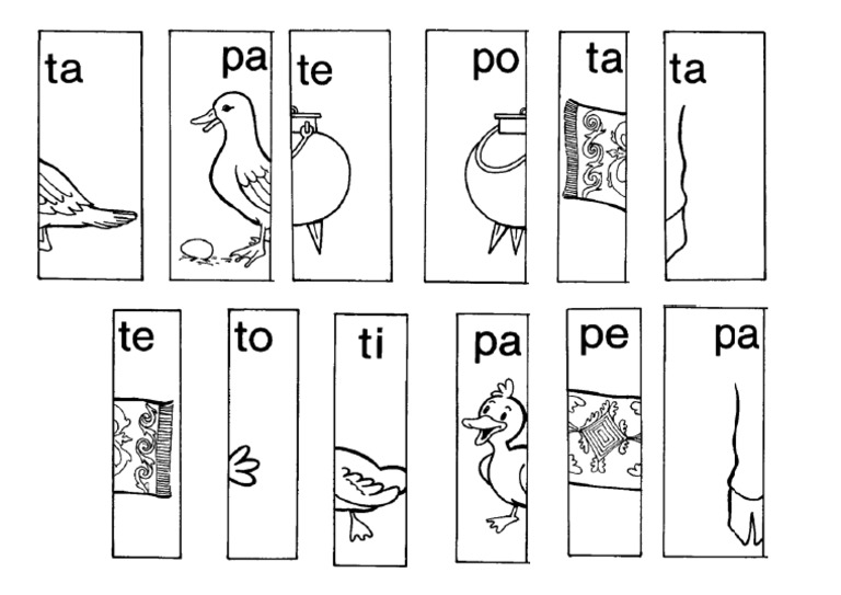 Letra T - Recorte e Colagem | PDF