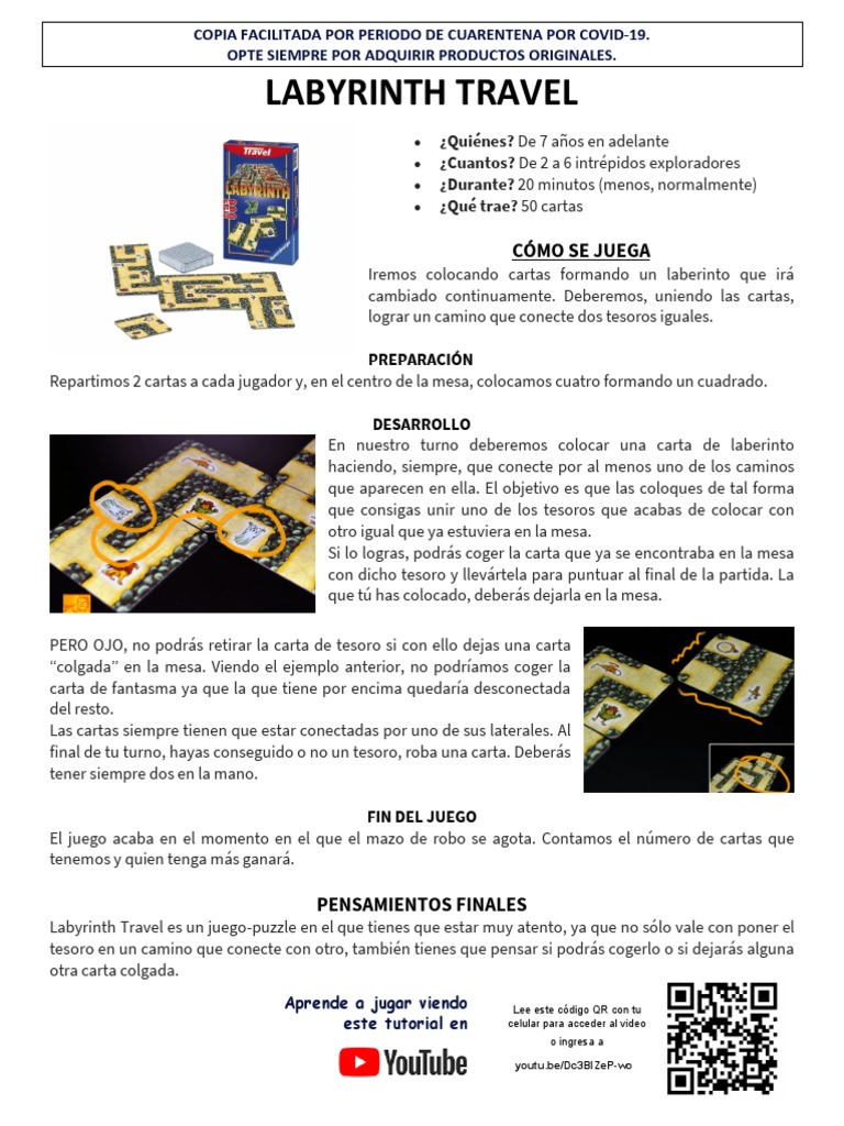 Aprender Jugando - Labyrinth Travel | PDF