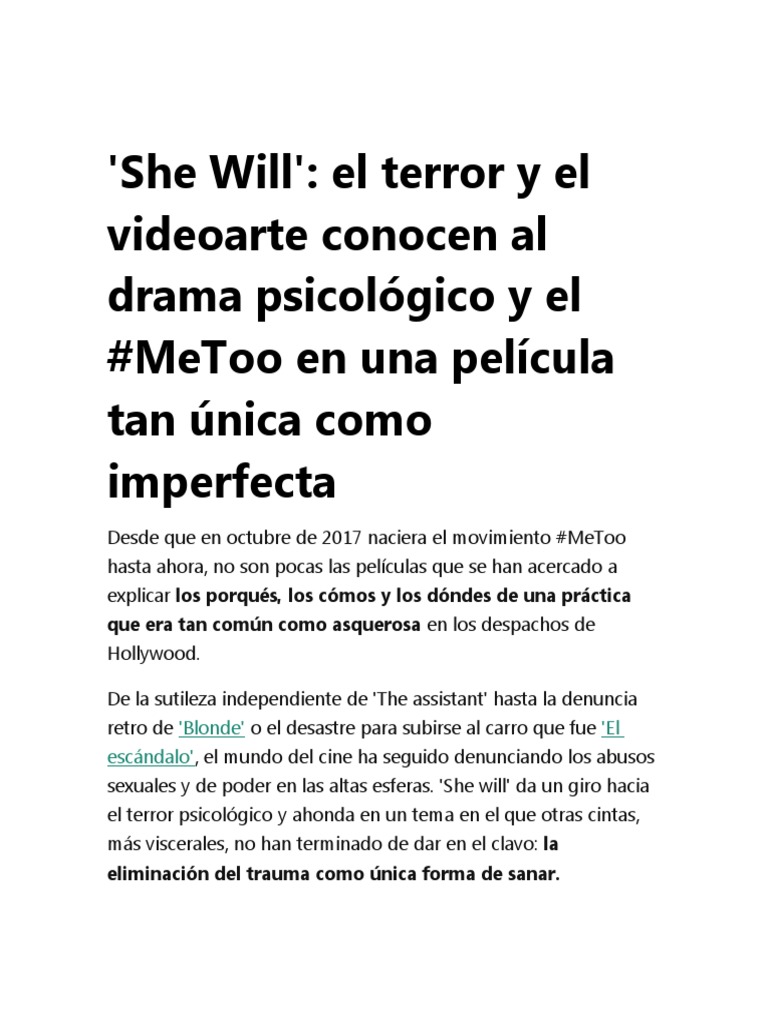 Crítica de Cine 1 | PDF