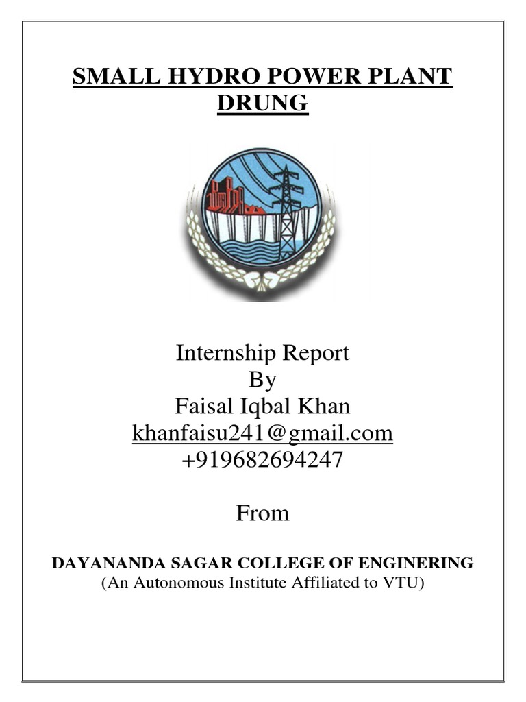 7TH Sem Internship Report | PDF