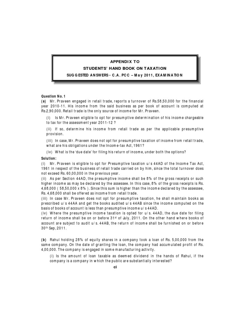 pcc-2011 Tax | PDF | Limited Liability Partnership | Law