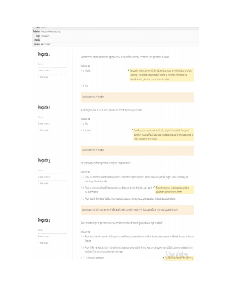 Examen C3 ENTORNO ECONOMICO | PDF