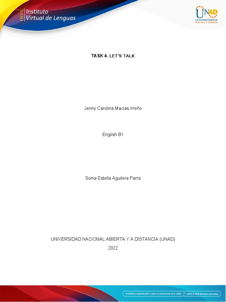 Annex 7 - Template Lets Talk | PDF