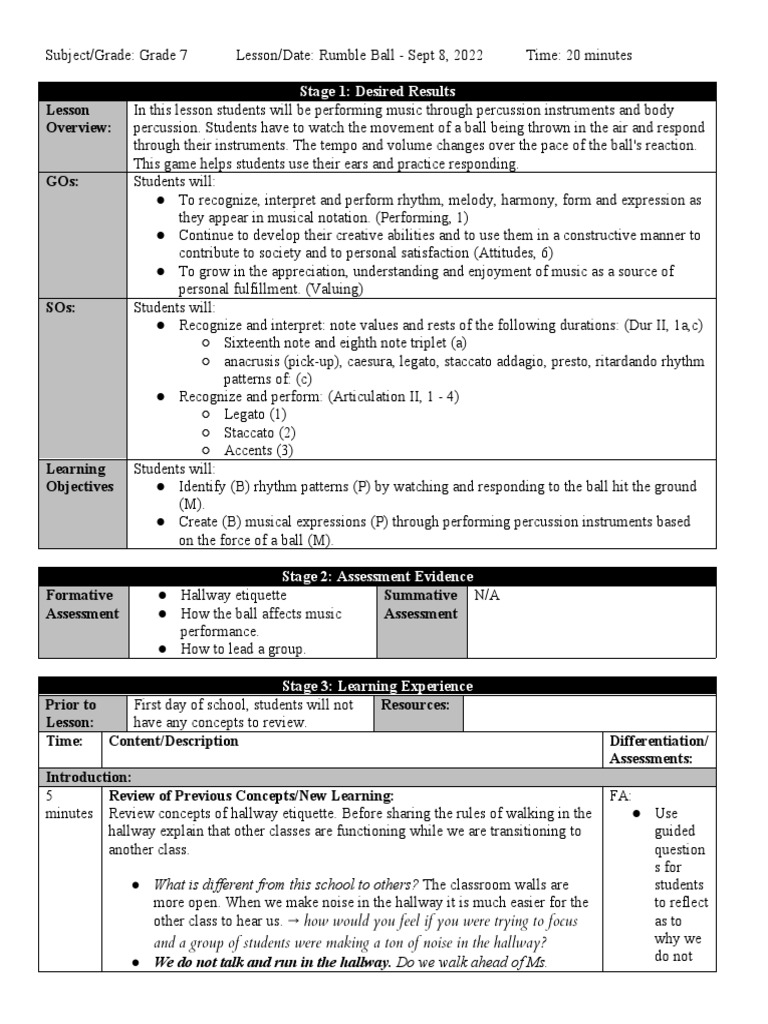 Rumble Ball | PDF | Tempo | Rhythm
