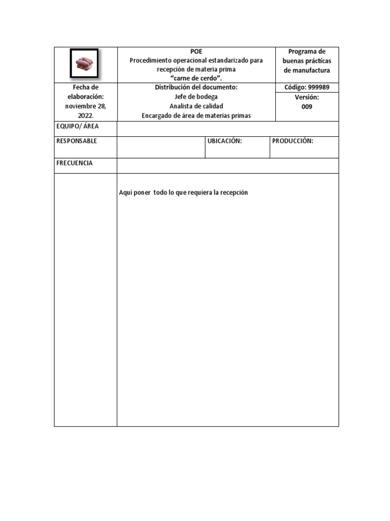 Plantillas Poe y Poes | PDF | Comida y bebida | Alimentos