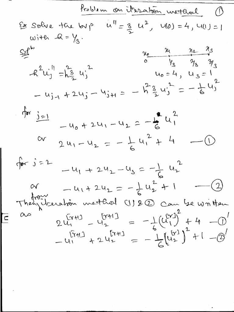 Nonlinear Problem Through Iteration And Nr Methods Pdf