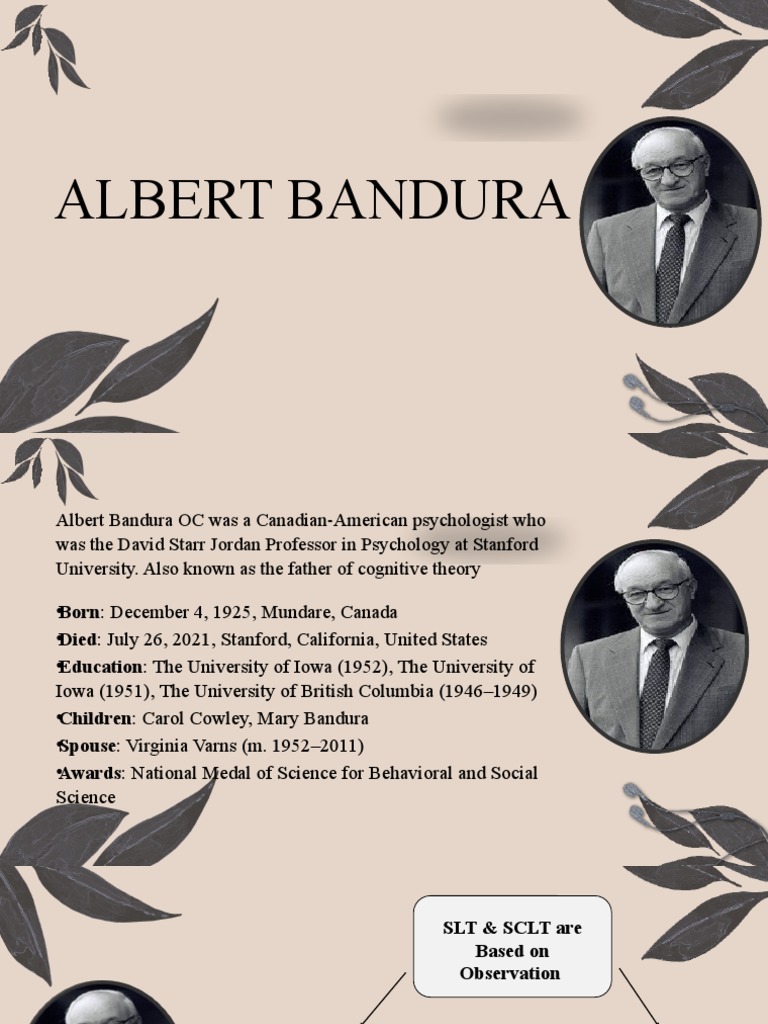 Albert Bandura | PDF