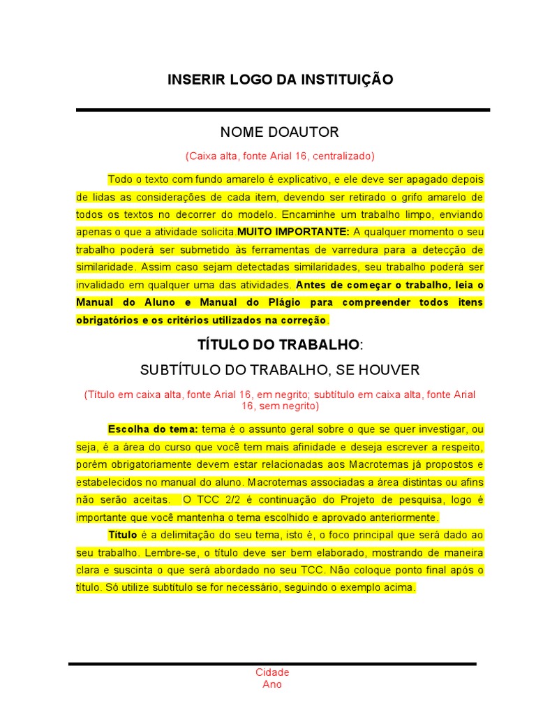 Modelo TCC 2 2 | PDF