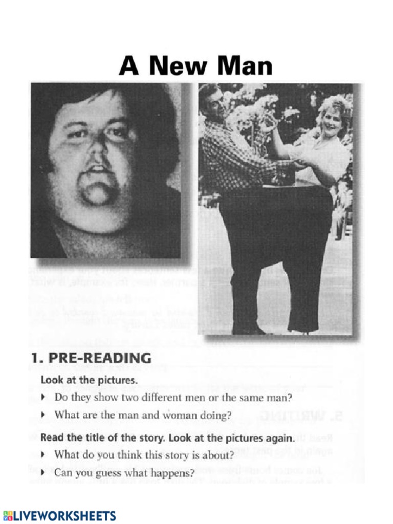 A New Man Reading Comprehension | PDF