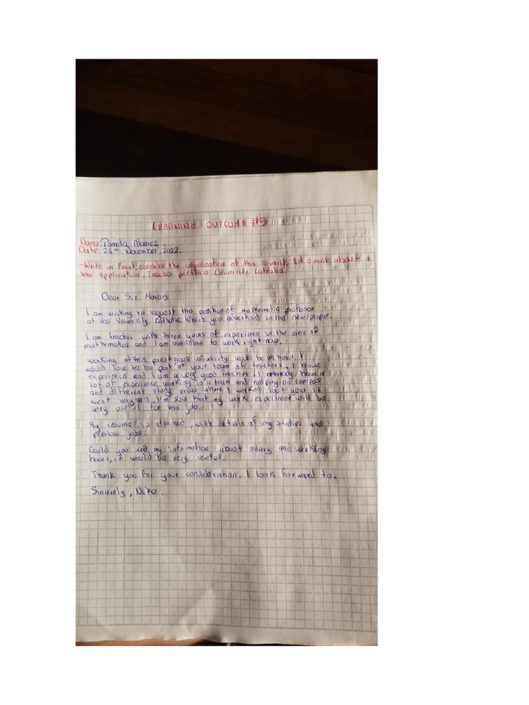 Learning Outcome 5 | PDF