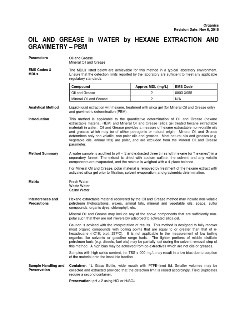 Oil and Grease 2015 | PDF | Petroleum | Solvent