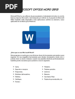 Manual de Microsoft Word 2016 | PDF | Microsoft Word | Informática